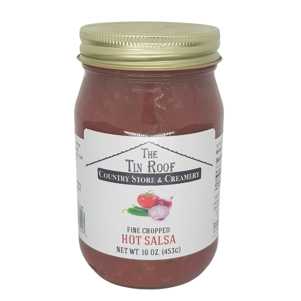 TRC Hot Fine Chopped Salsa | The Tin Roof Country Store & Creamery
